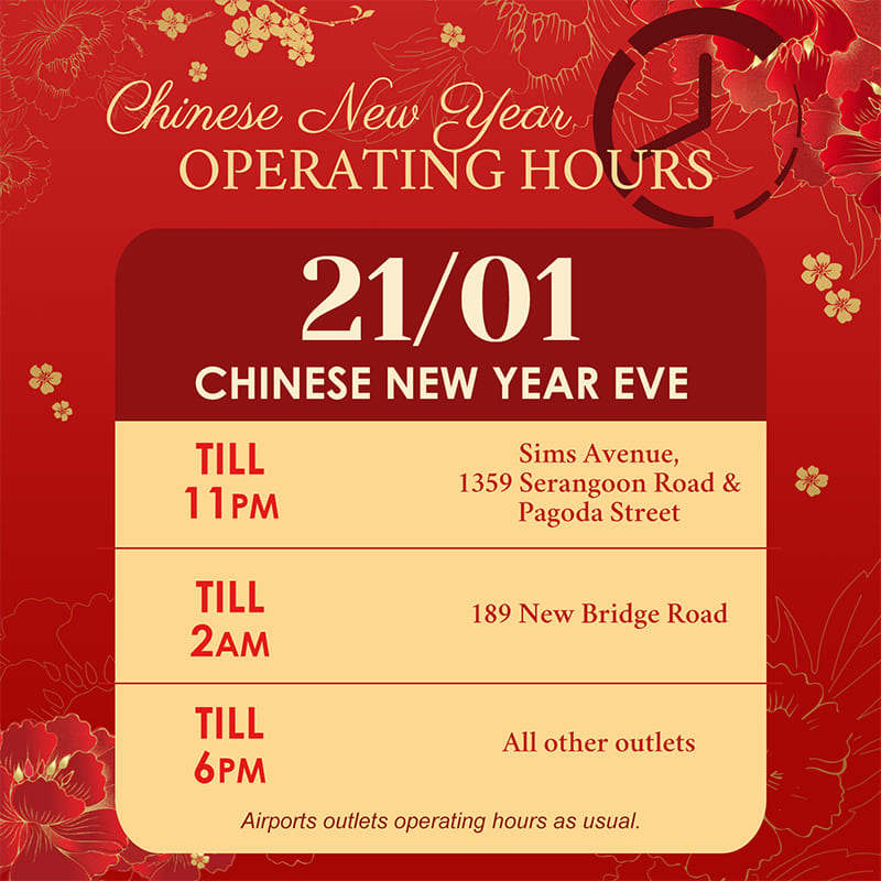Retail Operating Hours | Bee Cheng Hiang | Asia's Famous Bakkwa