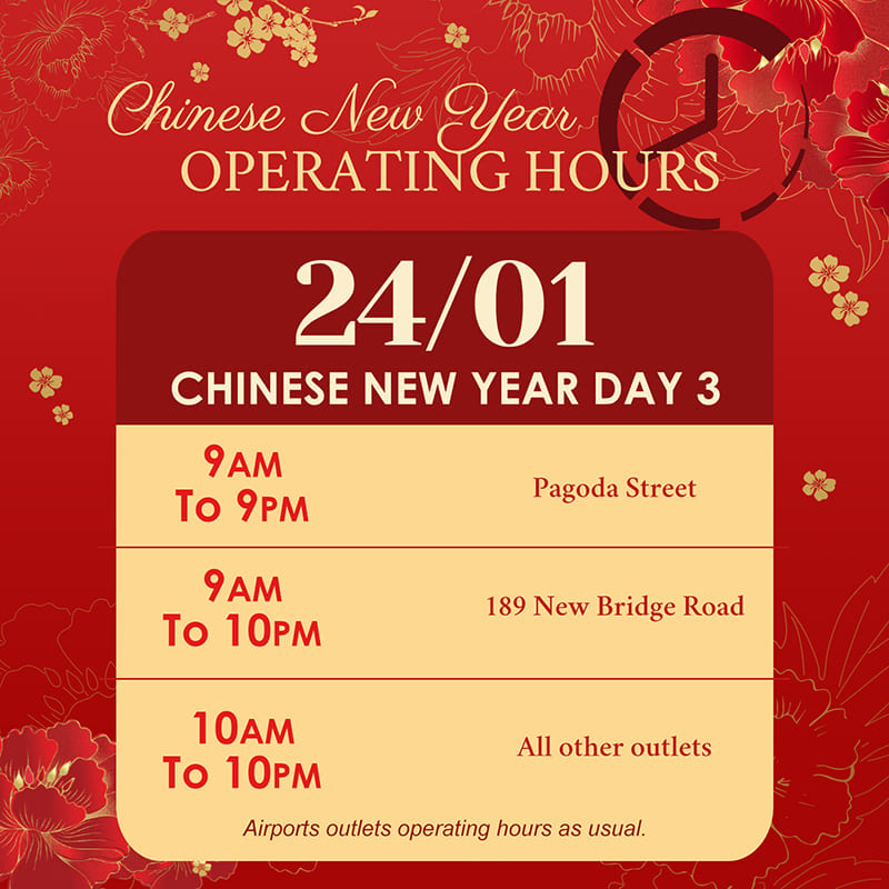 Retail Operating Hours | Bee Cheng Hiang | Asia's Famous Bakkwa