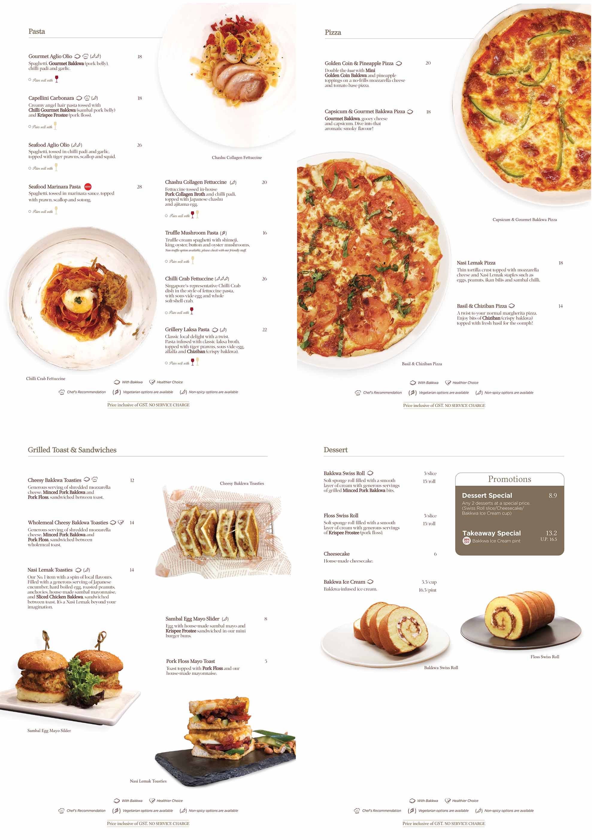 Bee Cheng Hiang Grillery Menu | Bee Cheng Hiang | Asia's Famous Bakkwa