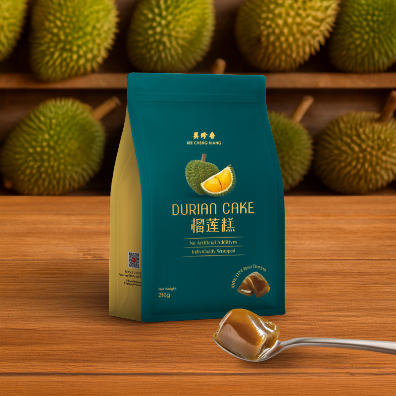 Durian Cake 216g | Bee Cheng Hiang | Asia's Famous Bakkwa