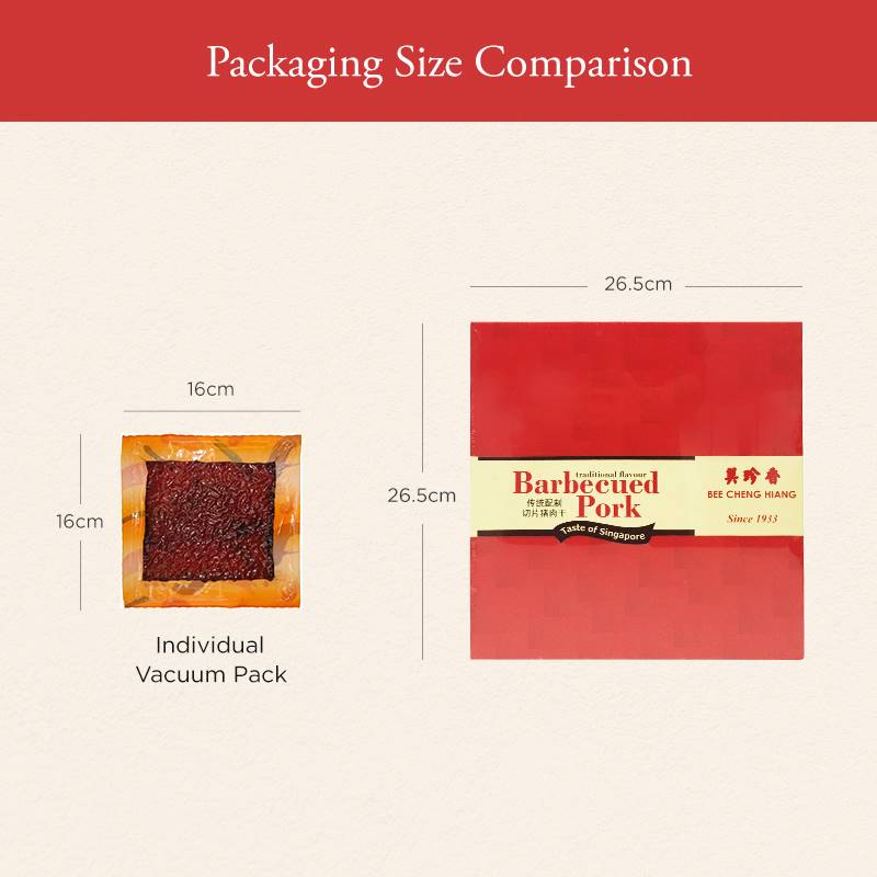 Bakkwa Box 530g | Bee Cheng Hiang | Asia's Famous Bakkwa