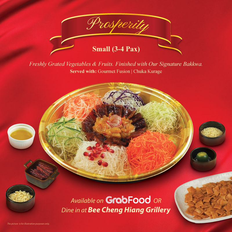 Prosperity Lou Hei | Bee Cheng Hiang | Asia's Famous Bakkwa