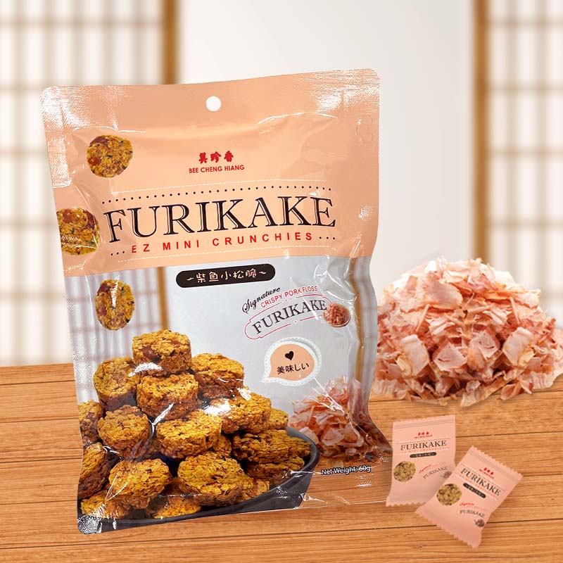 Furikake EZ Mini Crunchies 60g | Bee Cheng Hiang | Asia's Famous Bakkwa