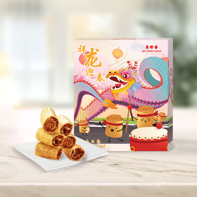 Golden Floss Roll 150g x 24 | Bee Cheng Hiang | Asia's Famous Bakkwa