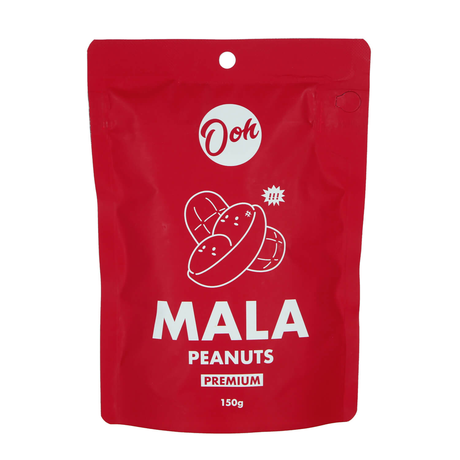 Ooh MALA Peanuts 150g | Bee Cheng Hiang | Asia's Famous Bakkwa