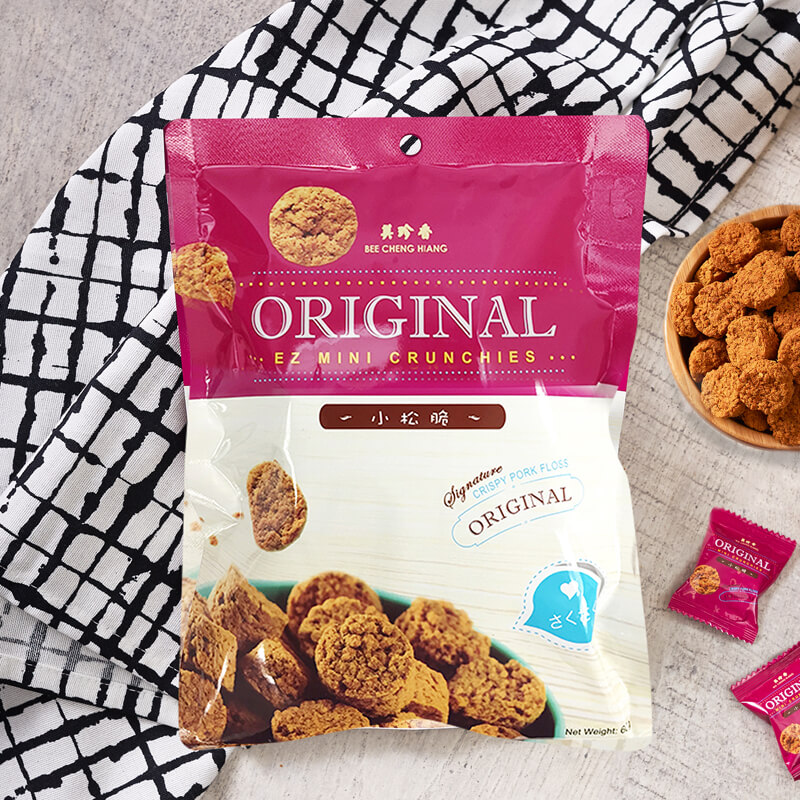 Original EZ Mini Crunchies 60g | Bee Cheng Hiang | Asia's Famous Bakkwa